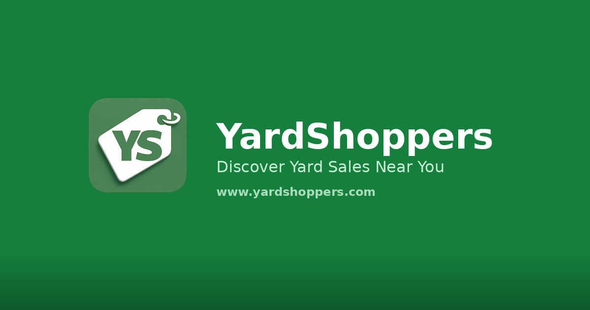 How to Promote Your Yard Sale Online for Maximum Turnout | YardShoppers
